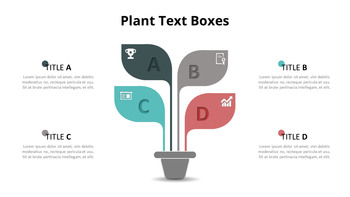 Tree And Leaves Infographics Diagram