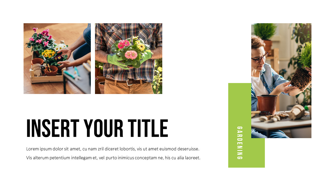 Gardening PPT Model|Lifestyle|Templates