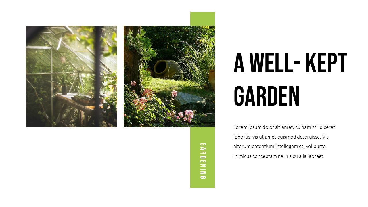Gardening PPT Model|Lifestyle|Templates
