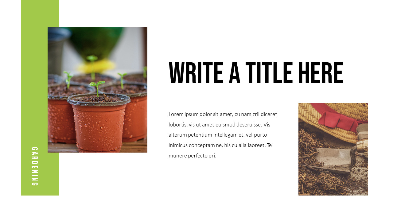 Gardening PPT Model|Lifestyle|Templates