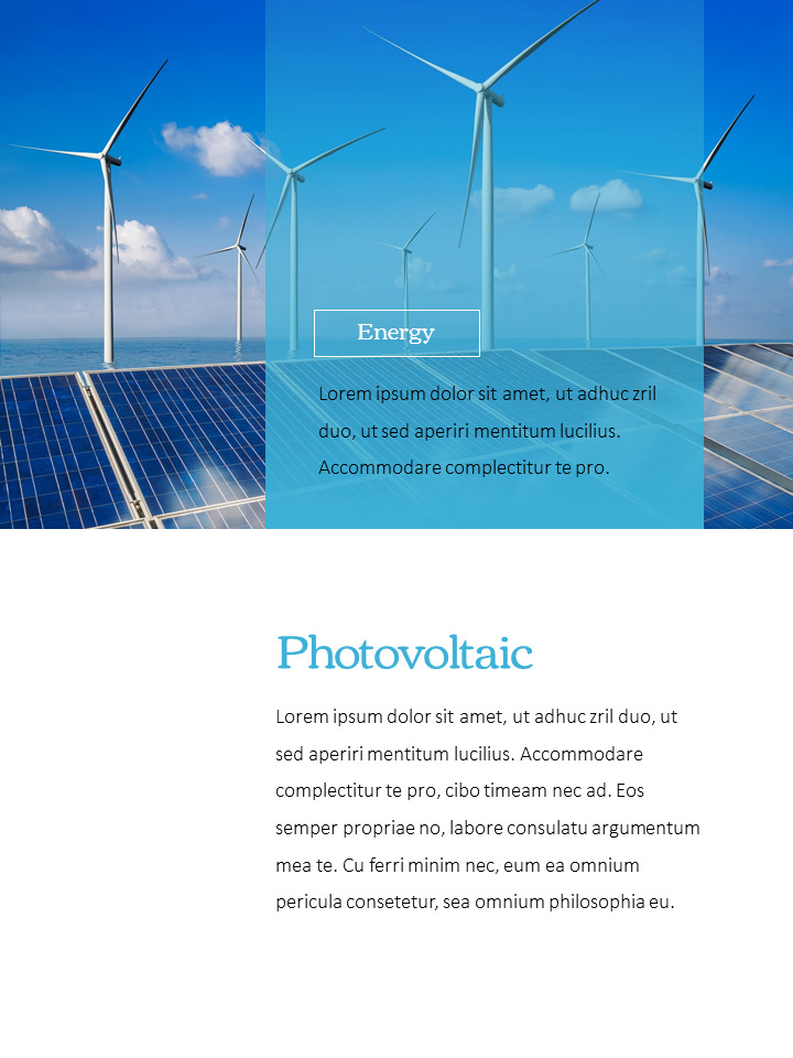 Energía renovable Plantillas para presentaciones de PowerPoint