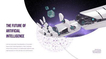 AI Technology Best Presentation Design PowerPoint Template – Neural ...