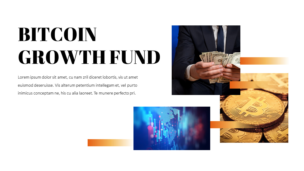 Bitcoin Simple PowerPoint Design