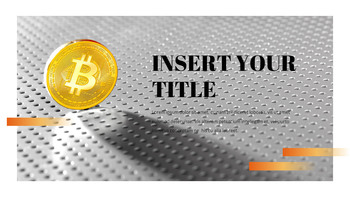 Bitcoin Simple PowerPoint Design