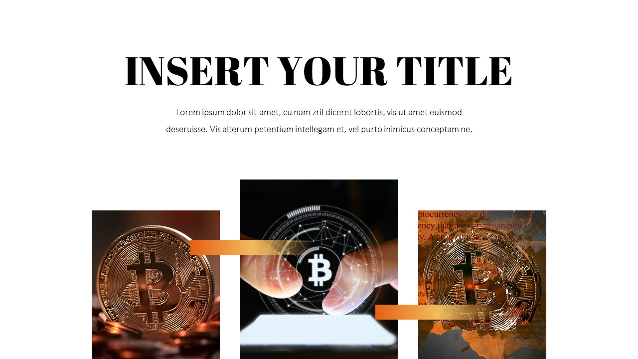 Bitcoin Simple PowerPoint Design