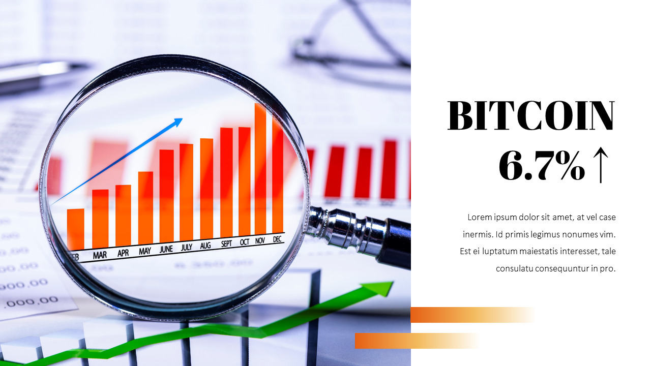 Bitcoin Simple PowerPoint Design