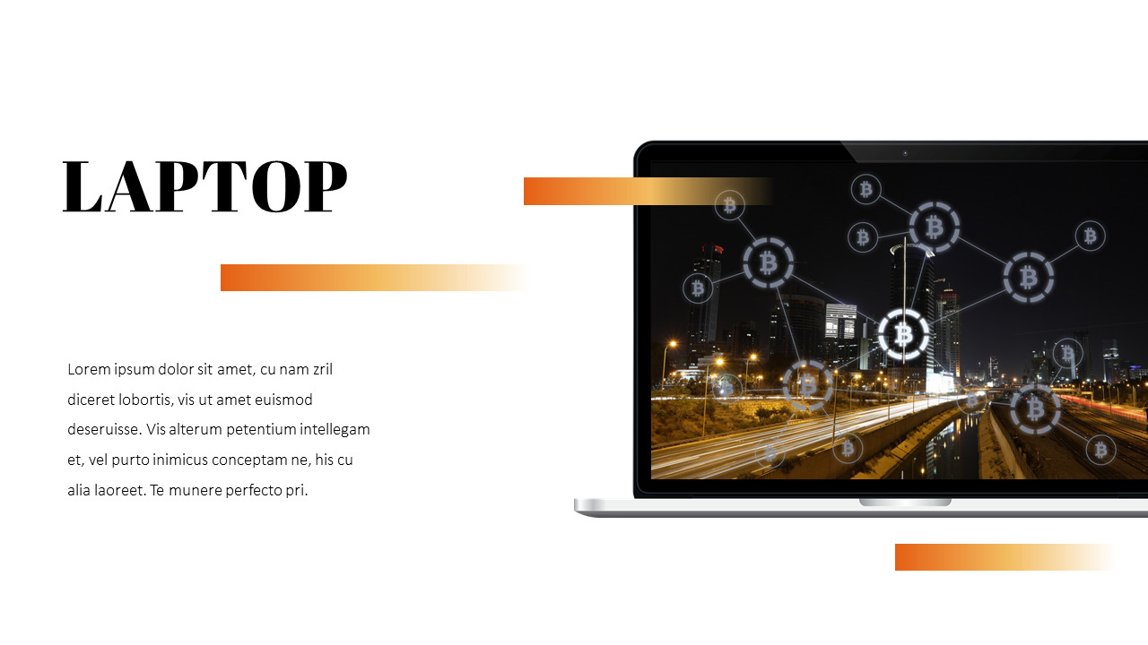 Bitcoin Simple PowerPoint Design