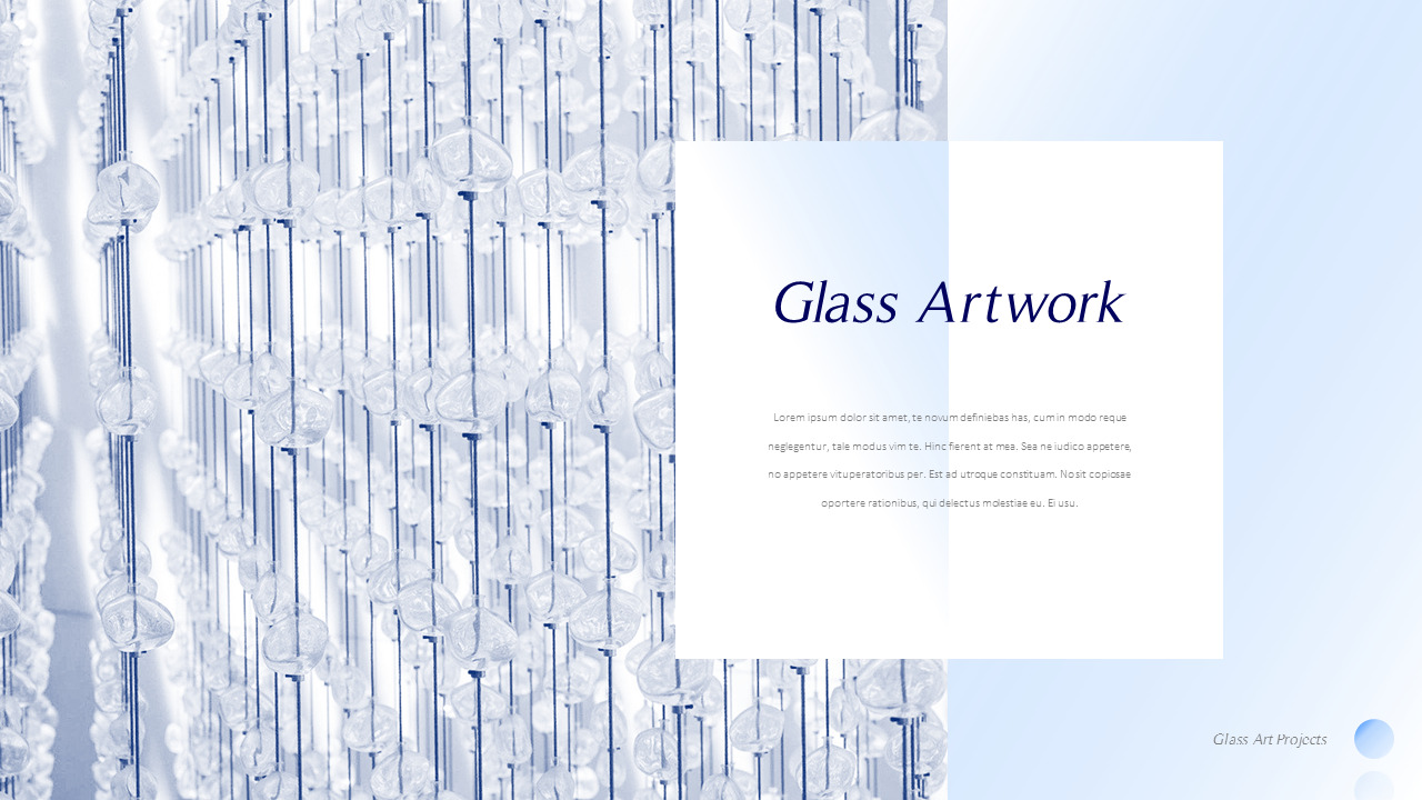 Glass Craft Powerpoint Presentation|Lifestyle|Templates