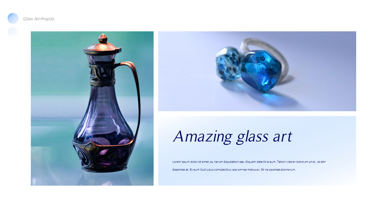 Glass Craft Powerpoint Presentation|Lifestyle|Templates