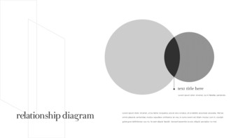 Monochrome powerpoint template|Lifestyle