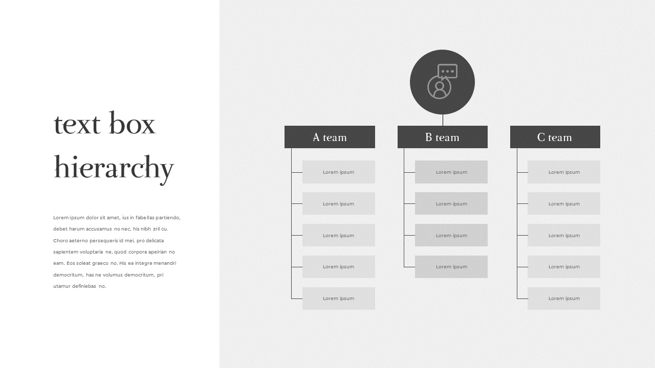 Monochrome powerpoint template|Lifestyle