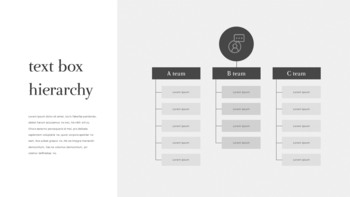 Monochrome powerpoint template|Lifestyle