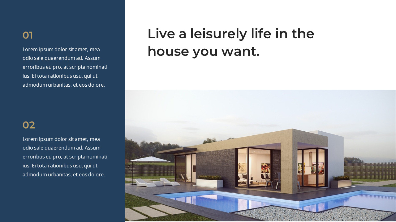 Pastoral House PowerPoint Design