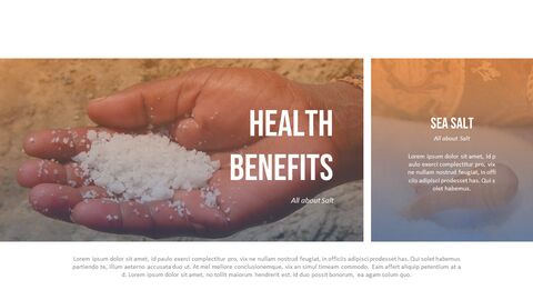 Sea Salt PPT PowerPoint|Business|Templates