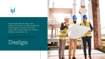 Construction Design PowerPoint Backgrounds