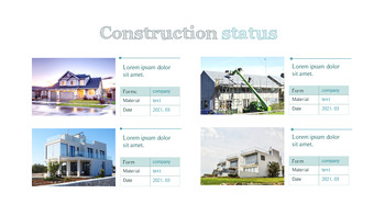 Construction Design PowerPoint Backgrounds