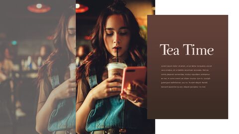 Tea Time Powerpoint Presentation|Lifestyle|Templates