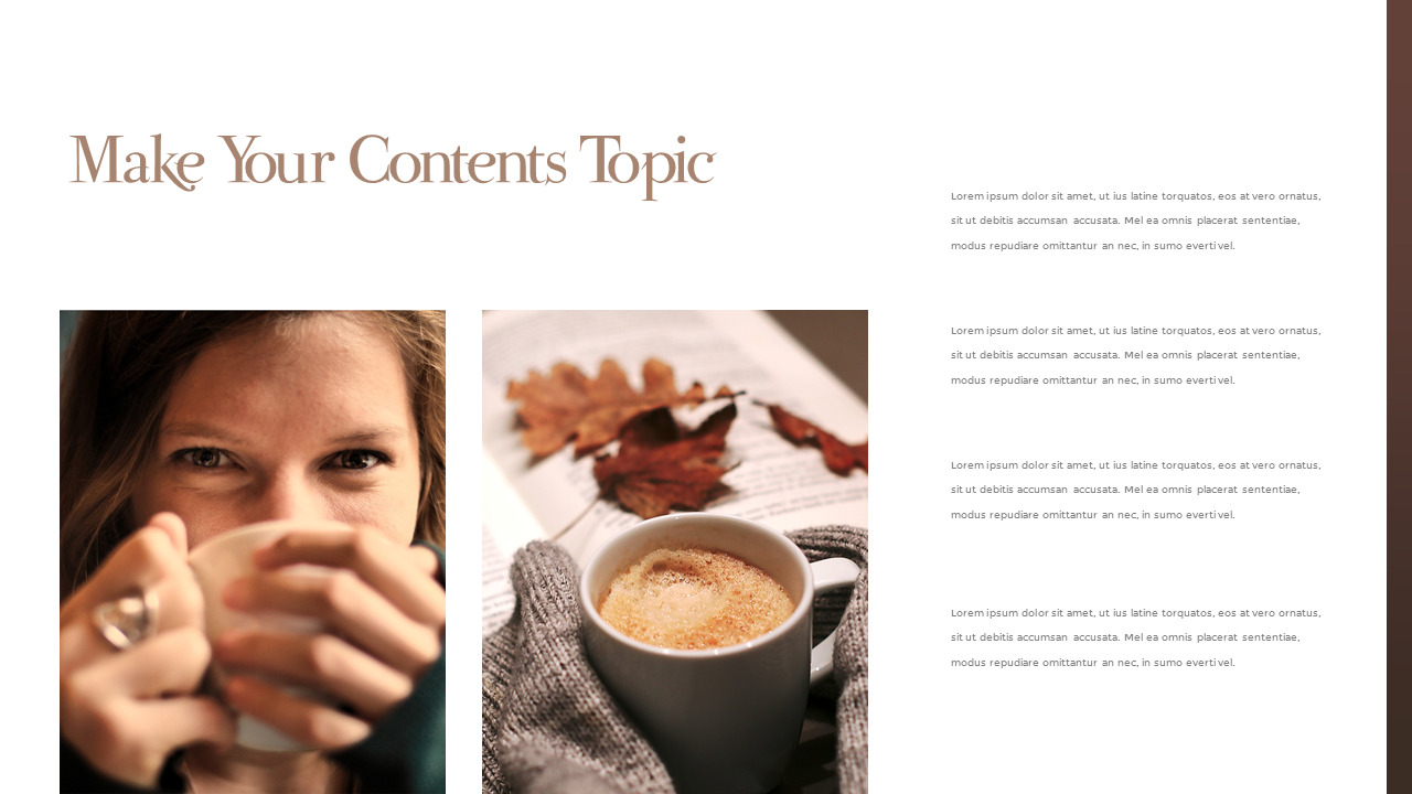 Tea Time Powerpoint Presentation|Lifestyle|Templates