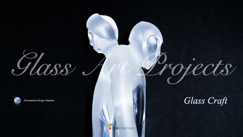 Glass Craft Theme Keynote Design|Lifestyle