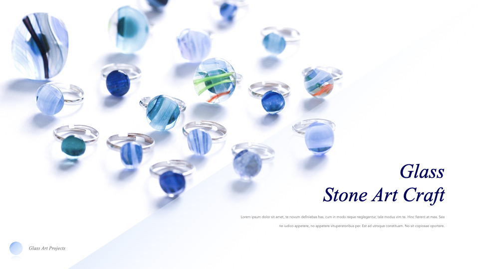 Glass Craft Theme Keynote Design|Lifestyle