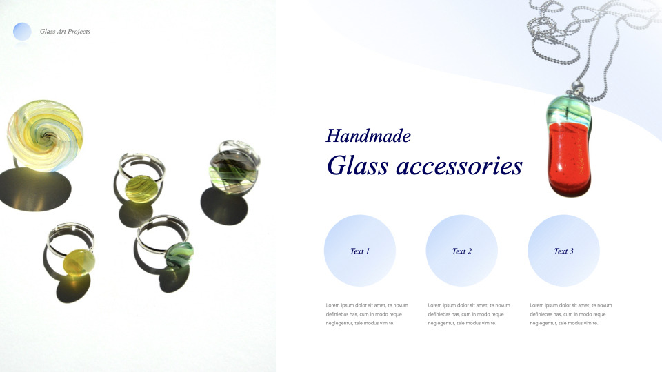 Glass Craft Theme Keynote Design|Lifestyle