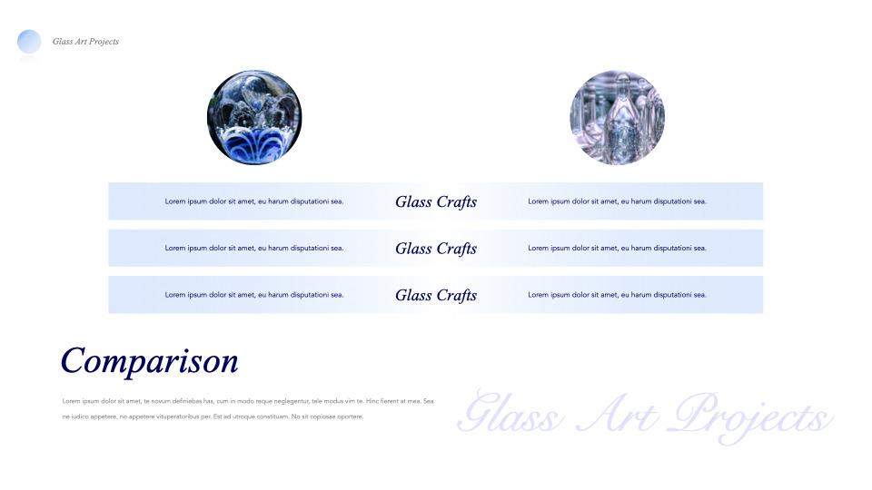 Glass Craft Theme Keynote Design|Lifestyle