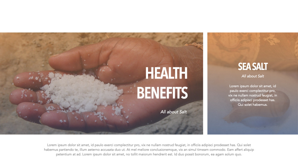 Sea Salt keynote presentation templates free|Business