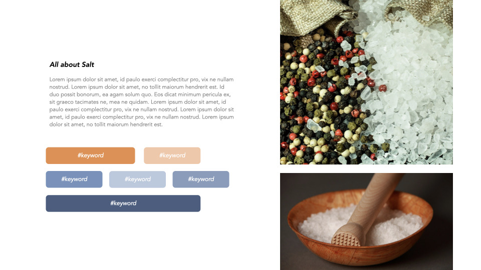 Sea Salt keynote presentation templates free|Business