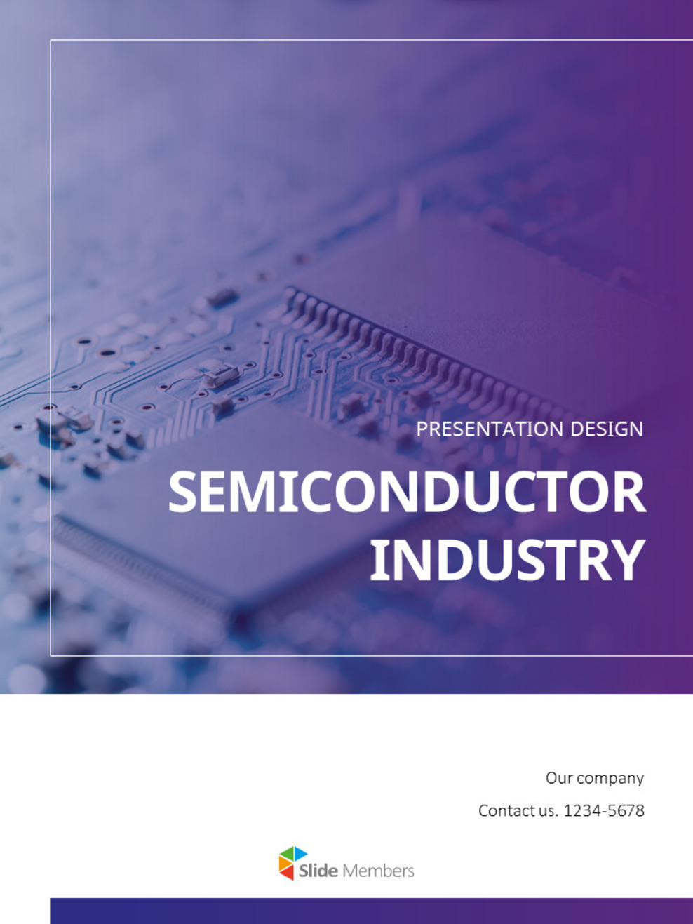 Semiconductor industry template powerpoint