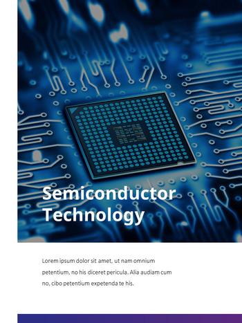 Semiconductor industry template powerpoint