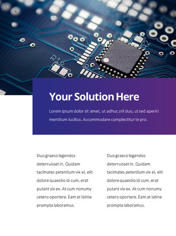 Semiconductor industry template powerpoint