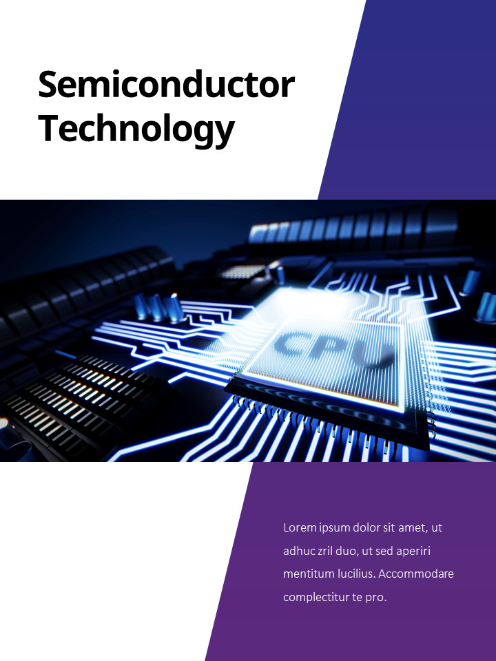 Semiconductor industry template powerpoint