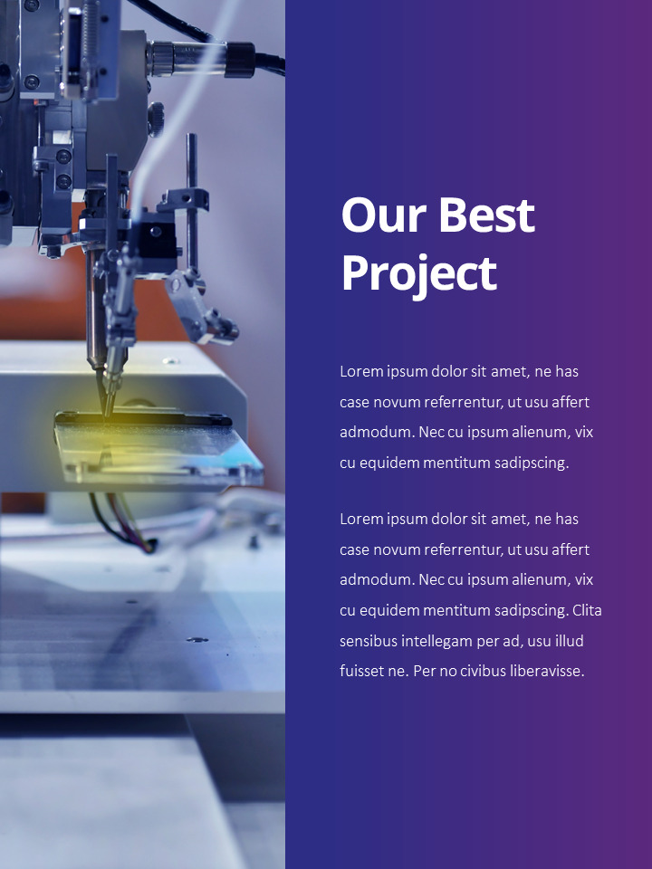 Semiconductor industry template powerpoint