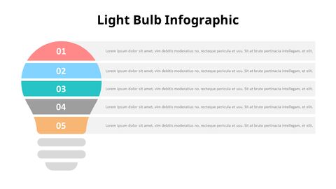 Light Bulb Infographic Diagram|Infographics