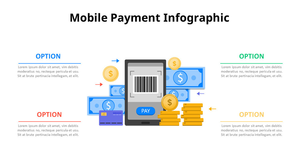 Phone Banking Infographics Diagram
