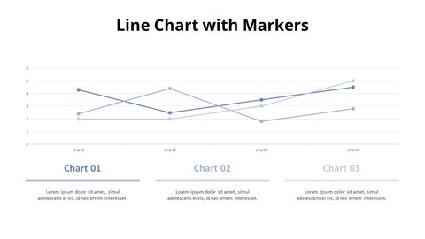3 Line Chart with List