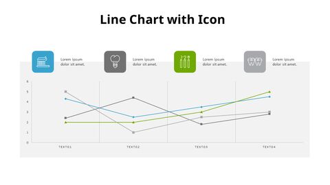 4 Straight Line chart