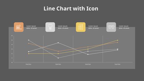 4 Straight Line chart