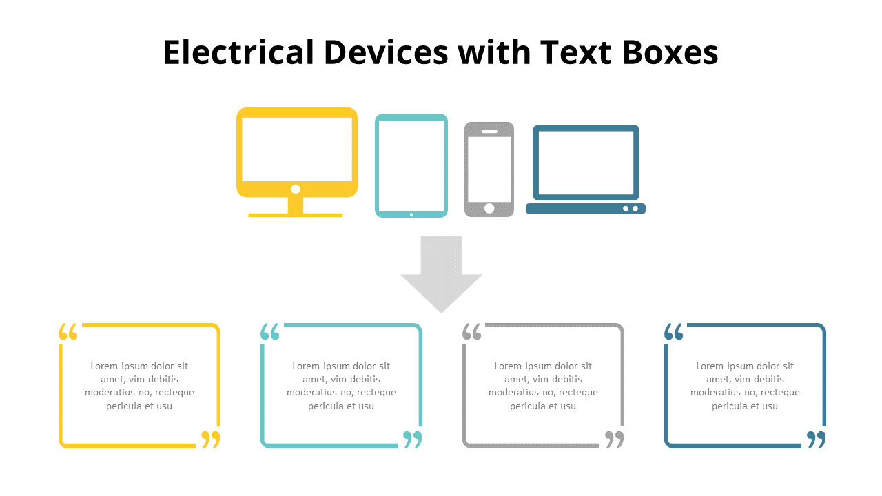 Electrical Devices Infographic Diagram|Infographics