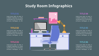 Furniture Infographics Diagram