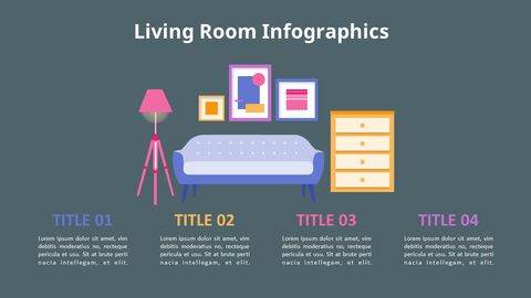 Furniture Infographics Diagram