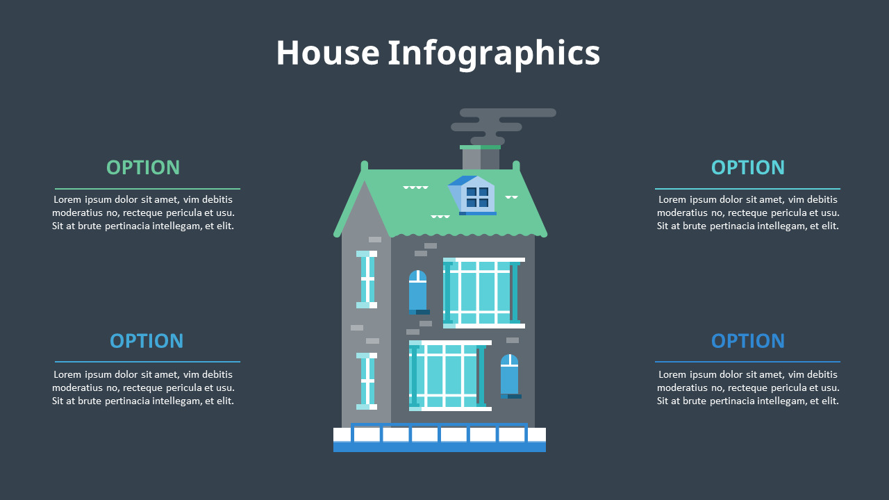 House Infographics Diagram