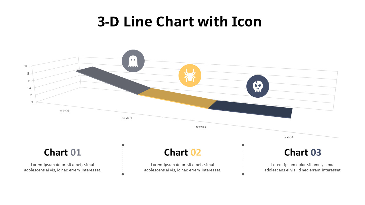 Single 3D Line chart