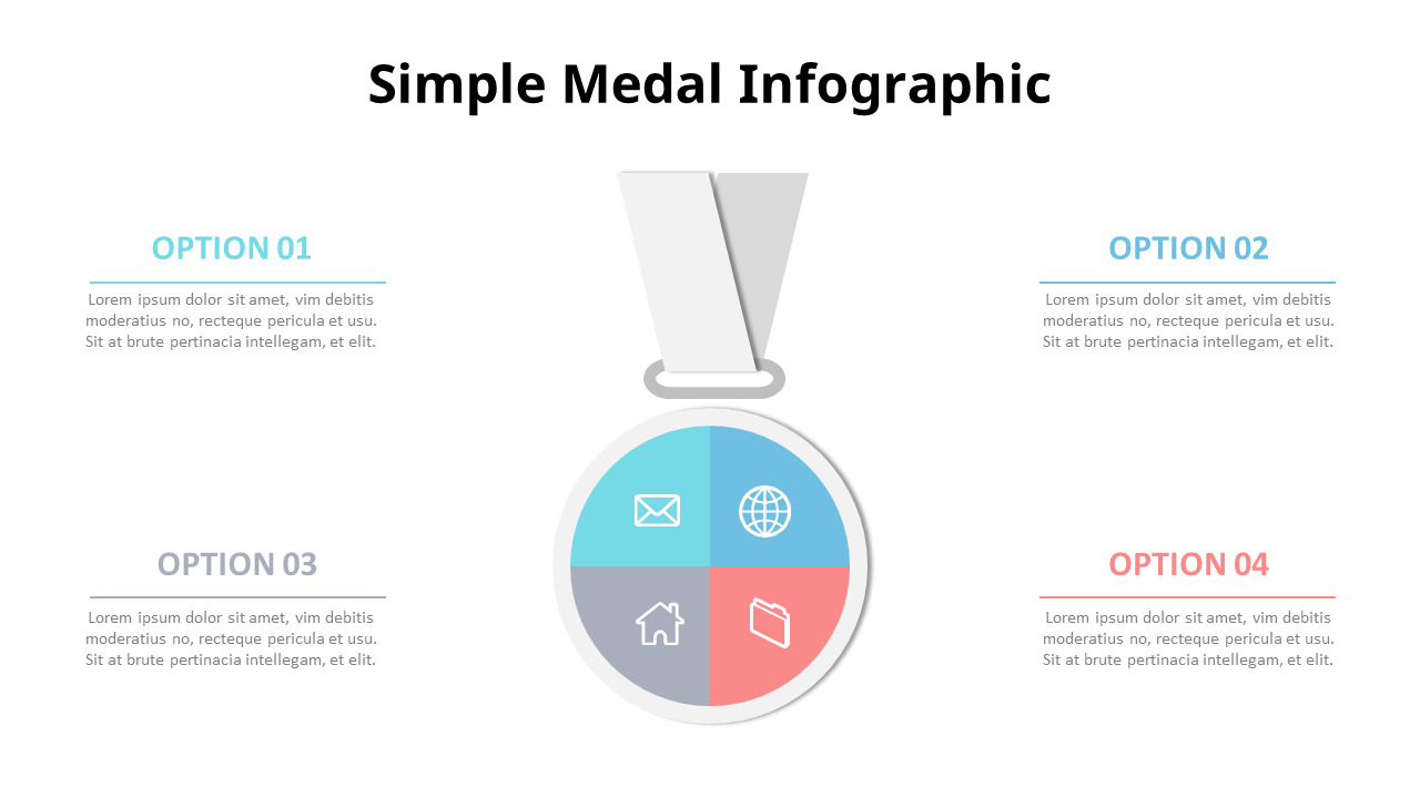 Trophy and Medal Infographics Diagram
