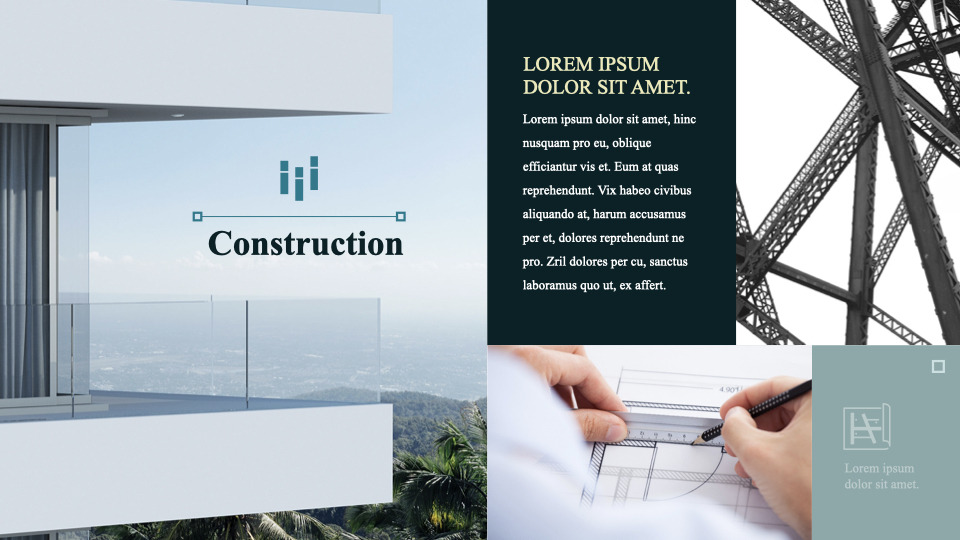 Construction Design Keynote Templates
