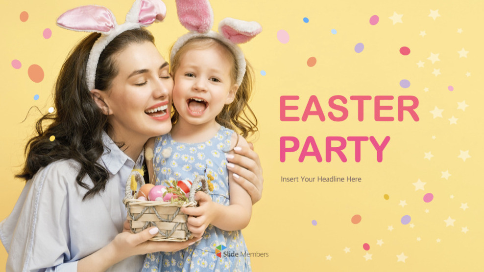 Easter Party Theme Keynote Design