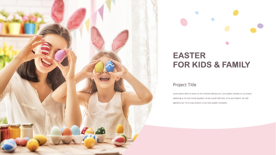 Easter Party Theme Keynote Design