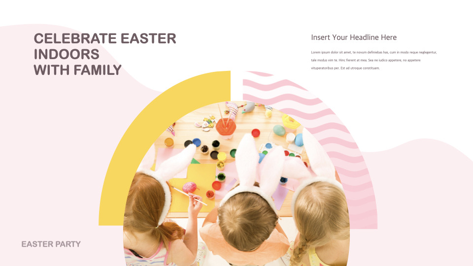 Easter Party Theme Keynote Design