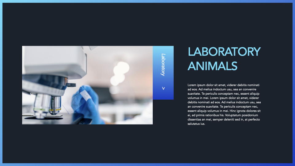 Stop Animal Testing Multipurpose Presentation Keynote Template
