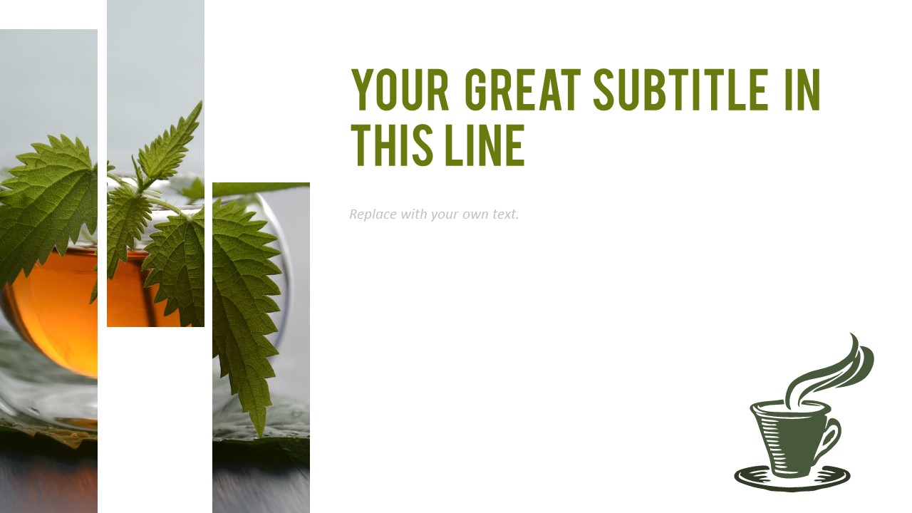 Efficacy of Green Tea - Easy PowerPoint Design